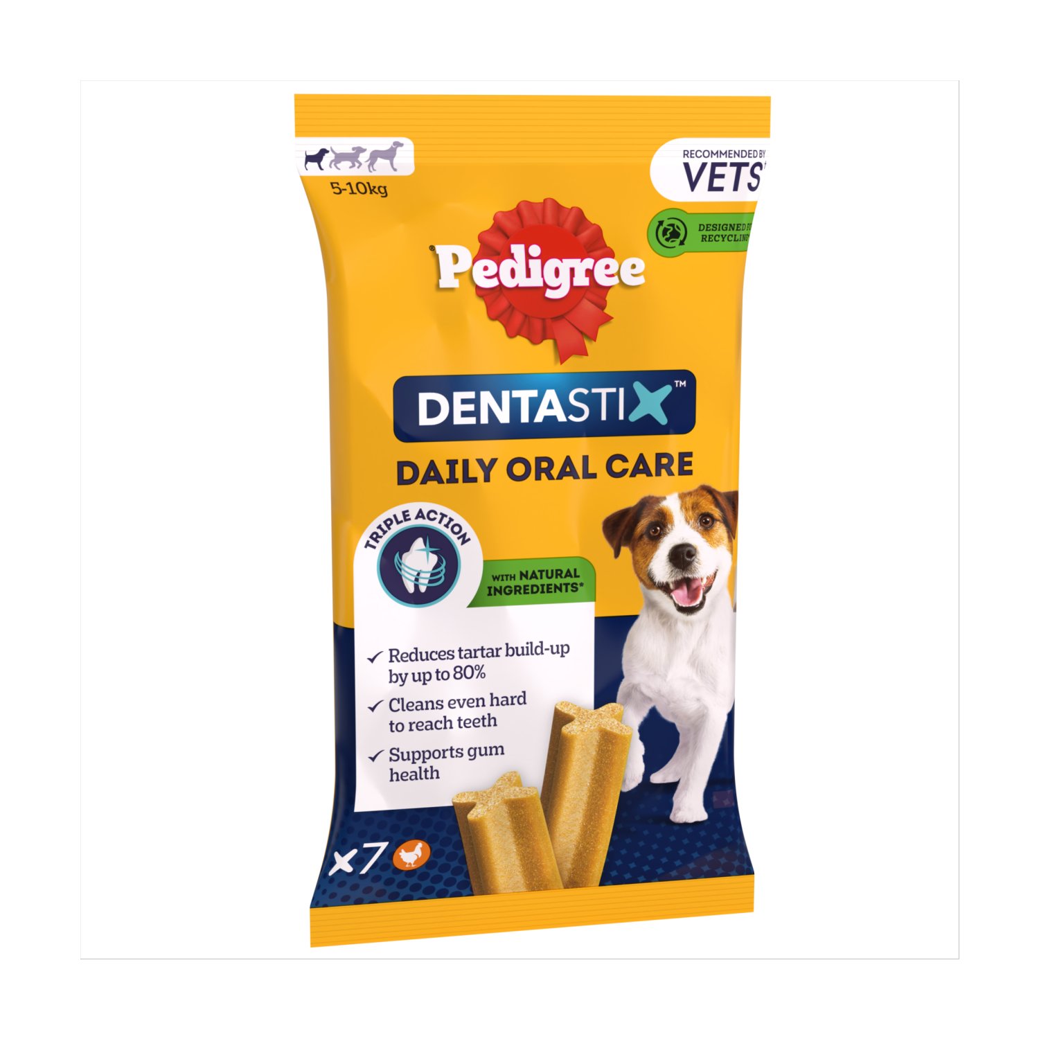Pedigree Dentastix for Small Dogs 7 Pack (110 g) - Storefront EN