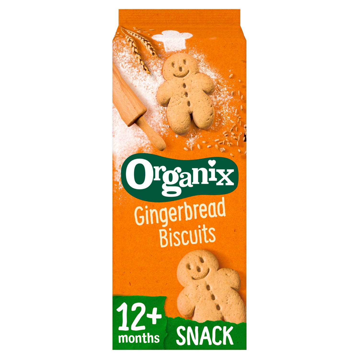 Organix Gingerbread Men Biscuit (135 g) - Storefront EN