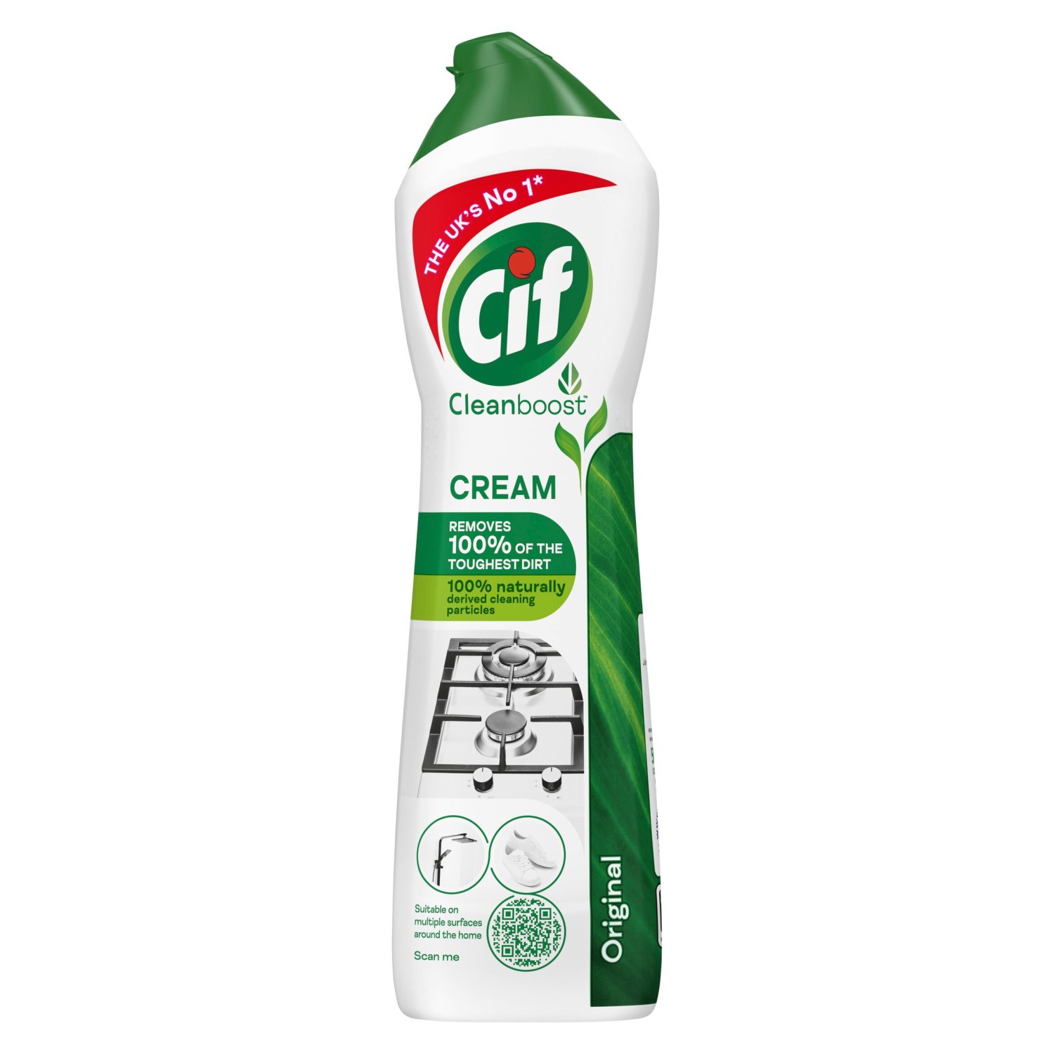 Cif White Multi Purpose Cream Cleaner (500 ml) - Storefront EN