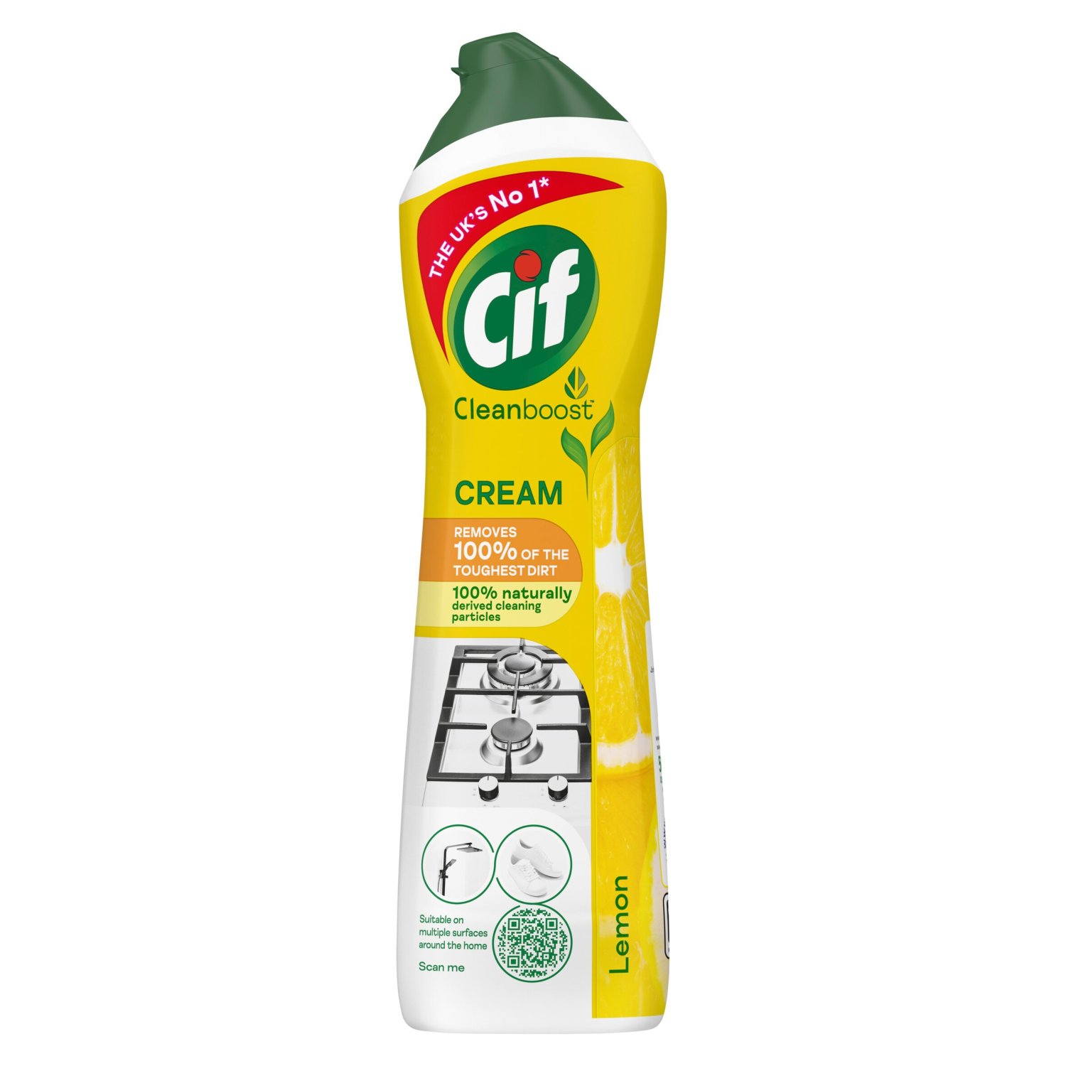 Cif Lemon Multi Purpose Cream Cleaner (500 ml) - Storefront EN