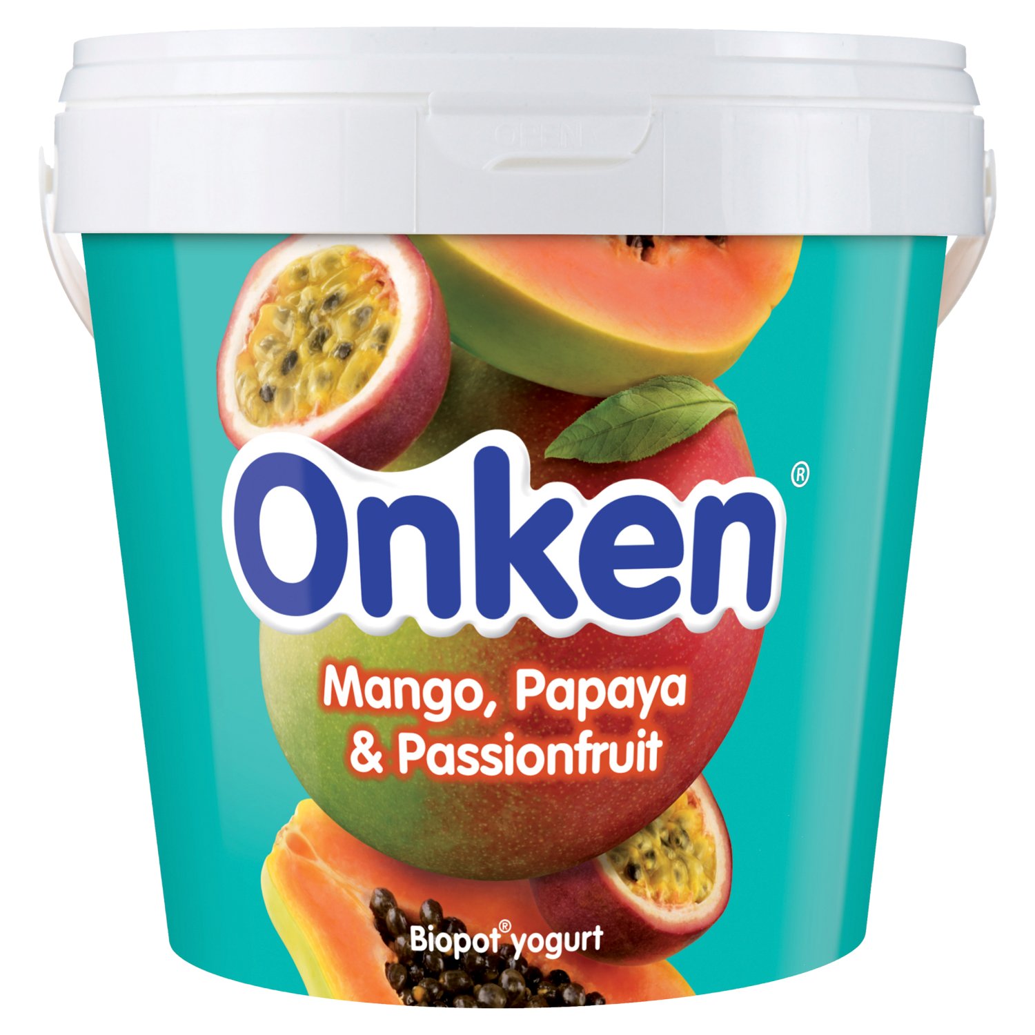 Onken Summer Biopot Mango Papaya & Passionfruit (450 g) - Storefront EN