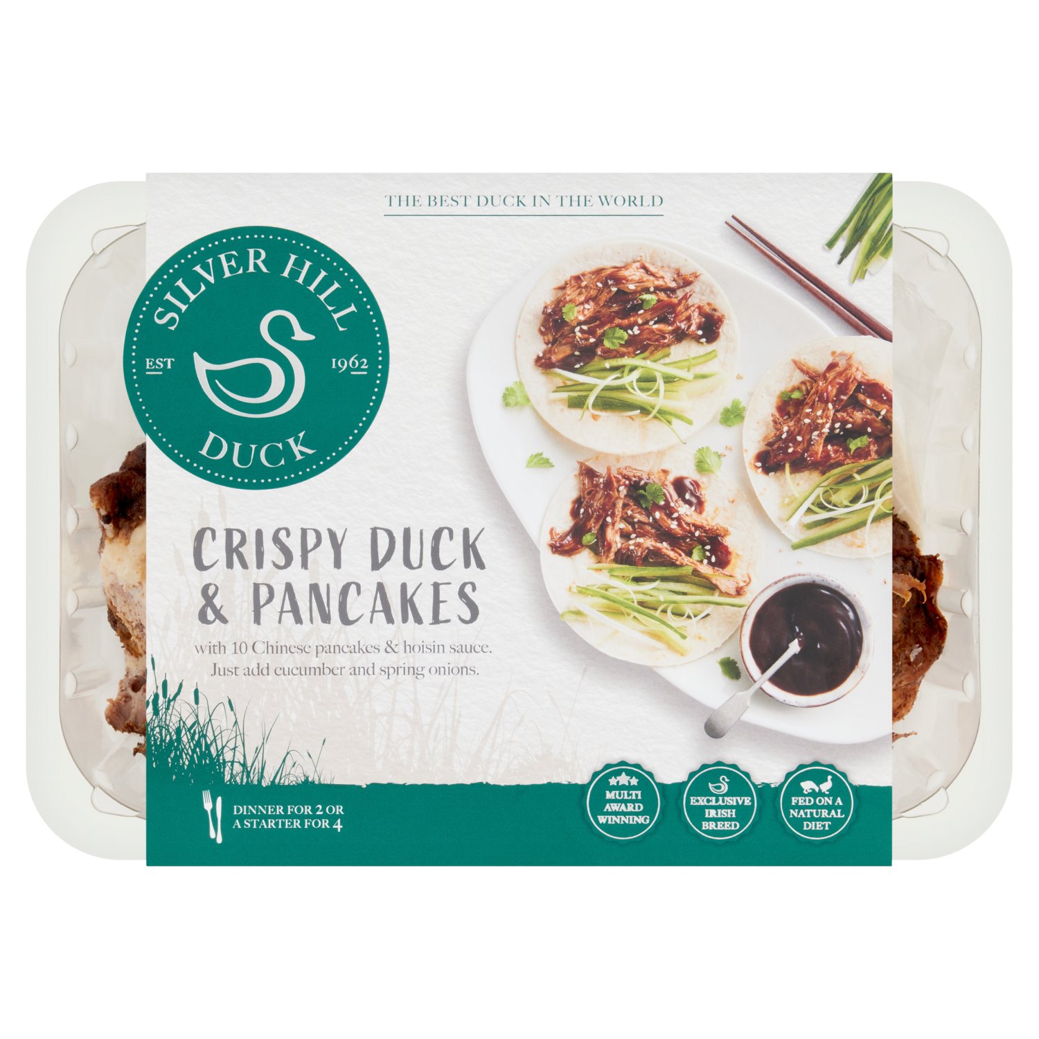 Silver Hill Crispy Duck Pancake & Hoisin Sauce (600 g) - Storefront EN