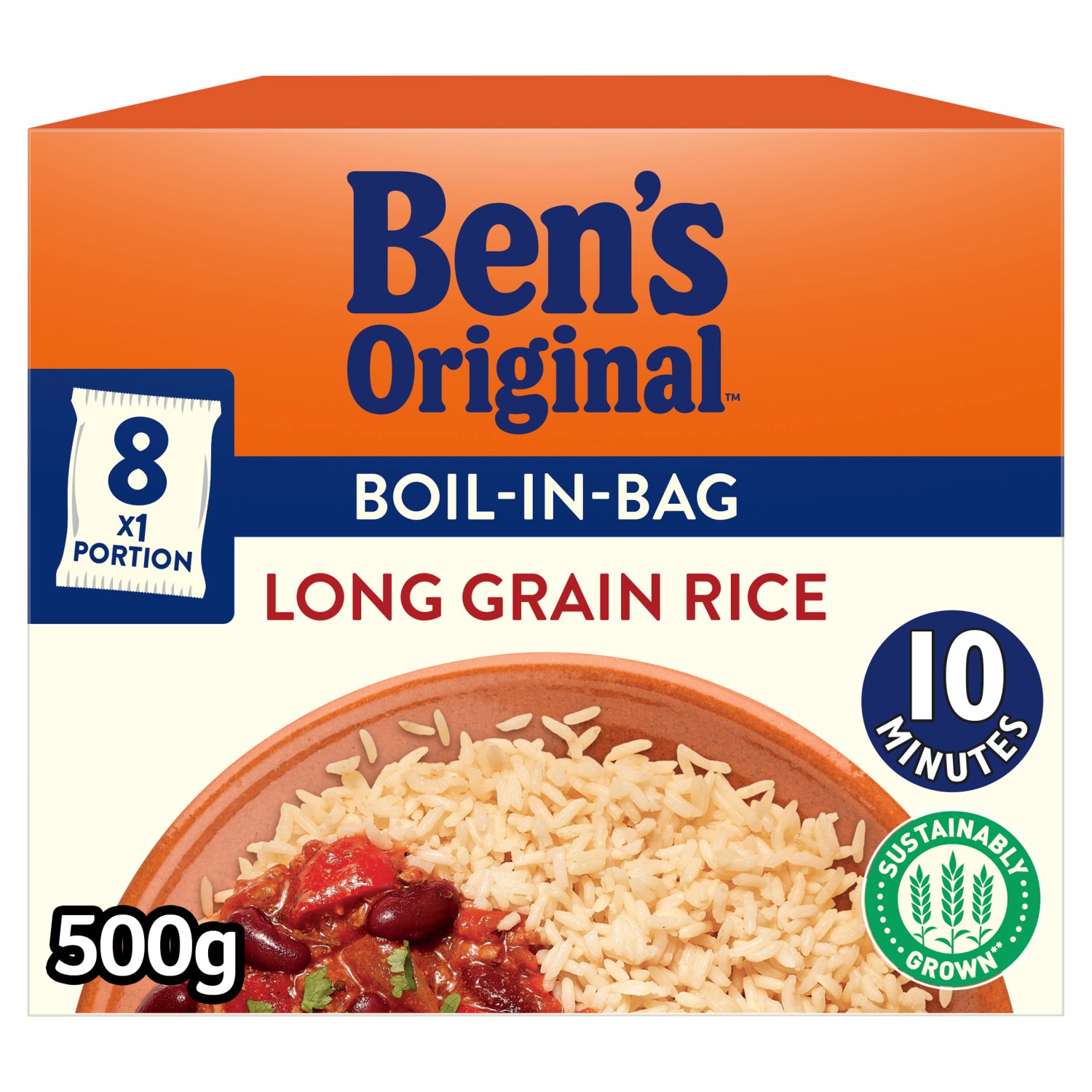 Ben's Original Boil in the Bag Long Grain Rice (500 g) - Storefront EN
