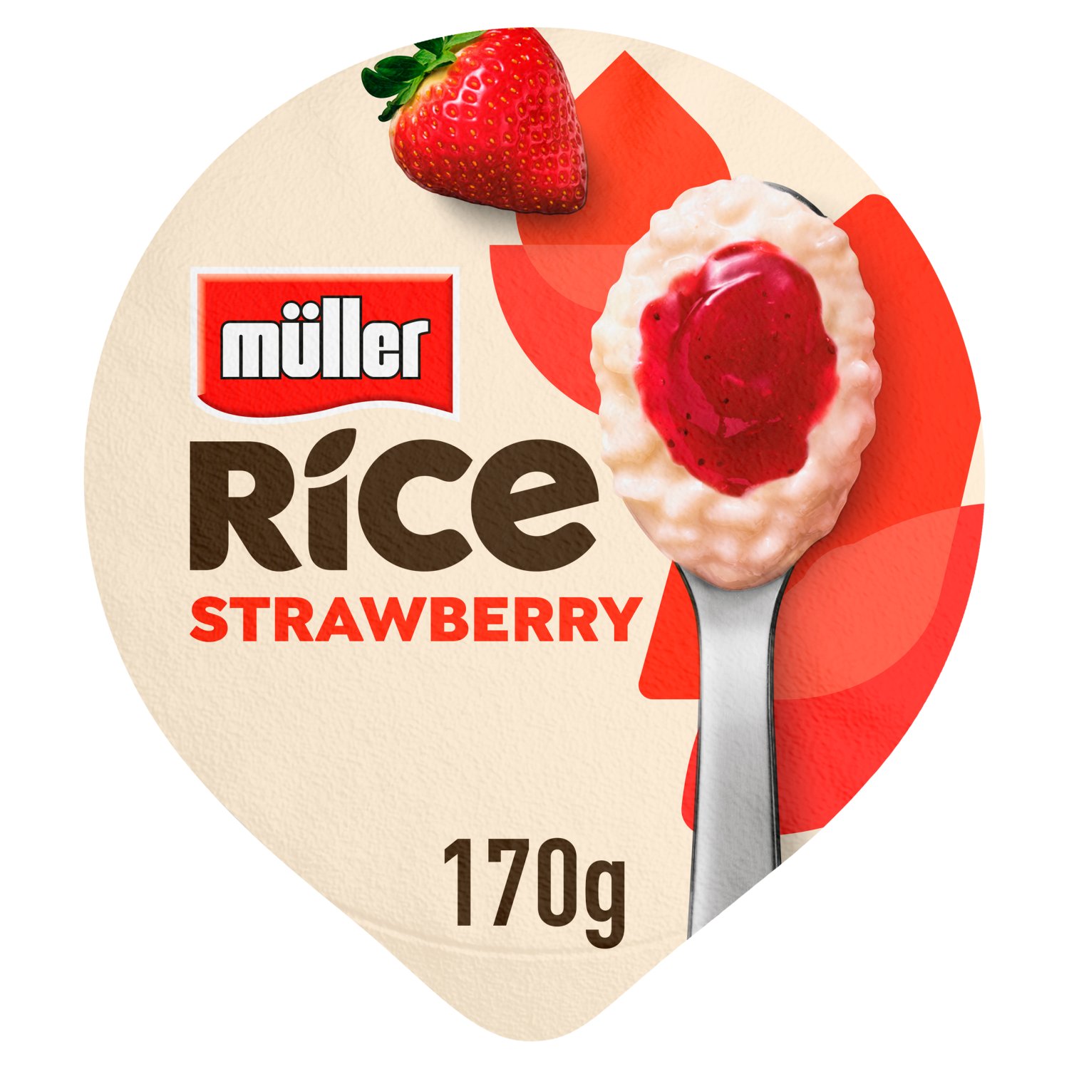 Muller Rice Strawberry Low Fat Dessert (170 g) - Storefront EN
