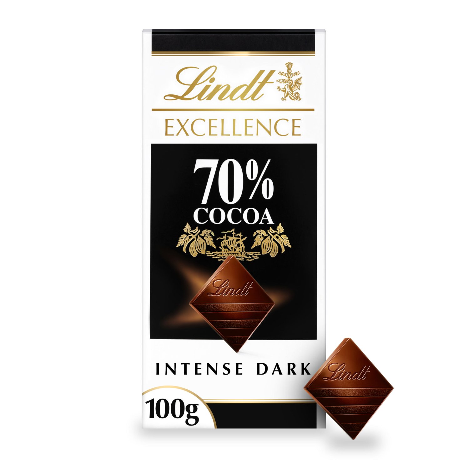 Lindt Excellence 70% Cocoa Dark Chocolate Bar (100 g) - Storefront EN