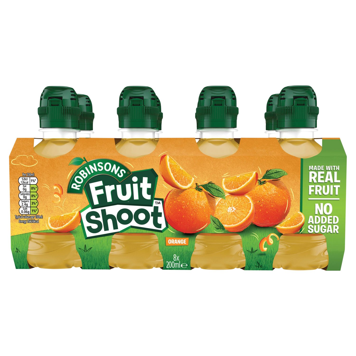 Robinsons Fruit Shoot Orange 8 Pack (200 ml) - Storefront EN