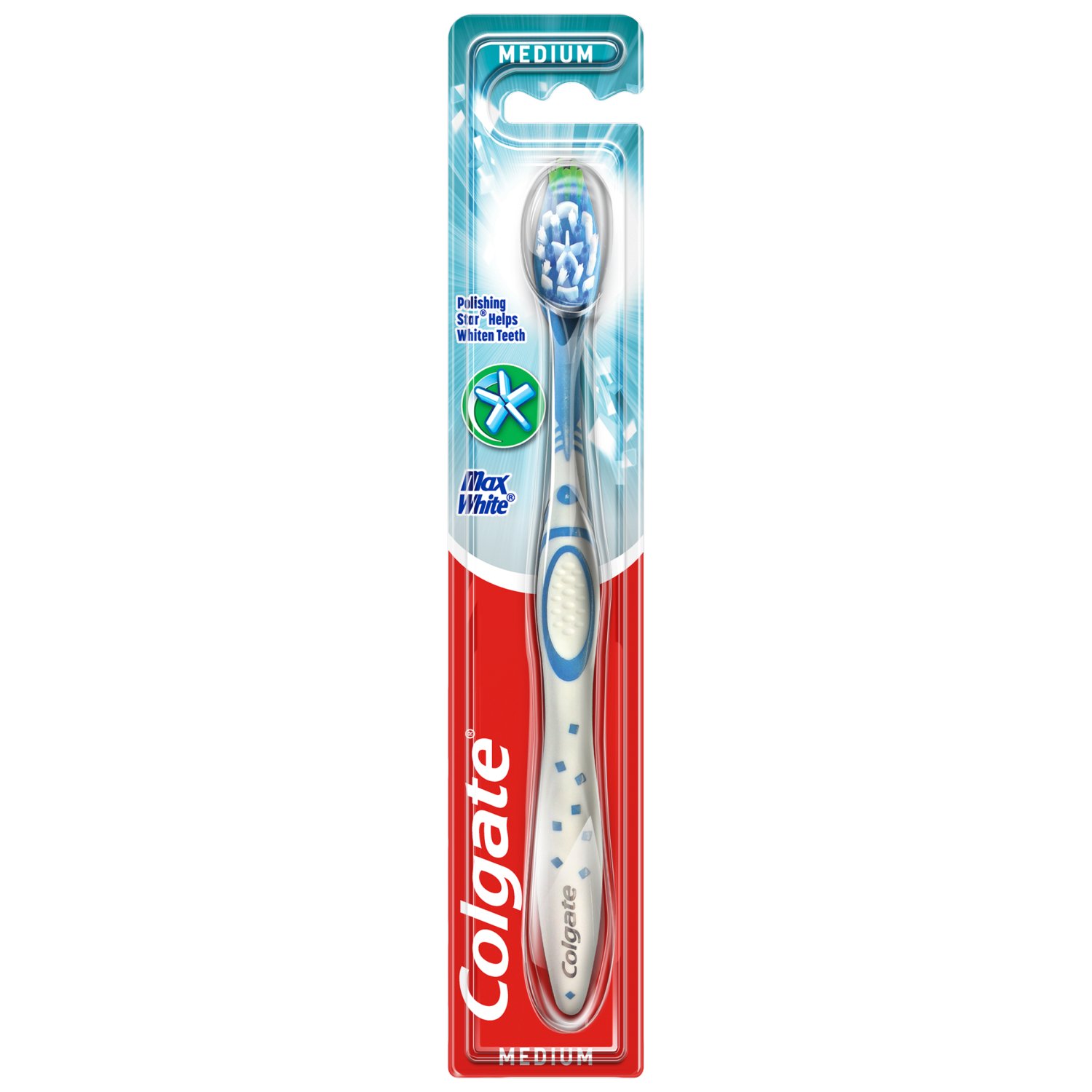 Colgate Max White Medium Toothbrush (1 Piece) - Storefront EN