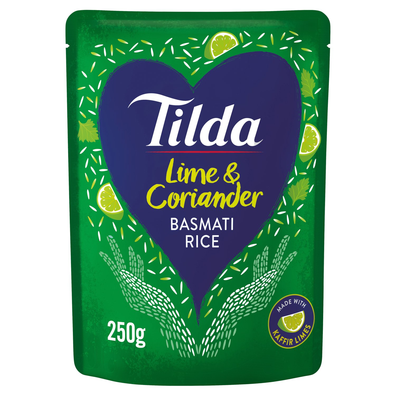Tilda Microwave Lime & Coriander Basmati Rice (250 g) - Storefront EN
