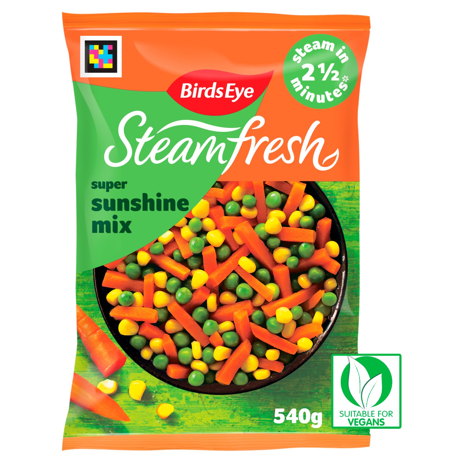 Birds Eye Steamfresh Super Sunshine Mix 4 Pack (540 g) - Storefront EN