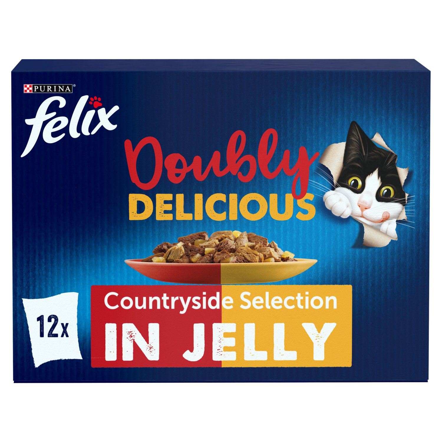 Felix Meaty Selection in Jelly Cat Food 12 Pack (100 g) - Storefront EN