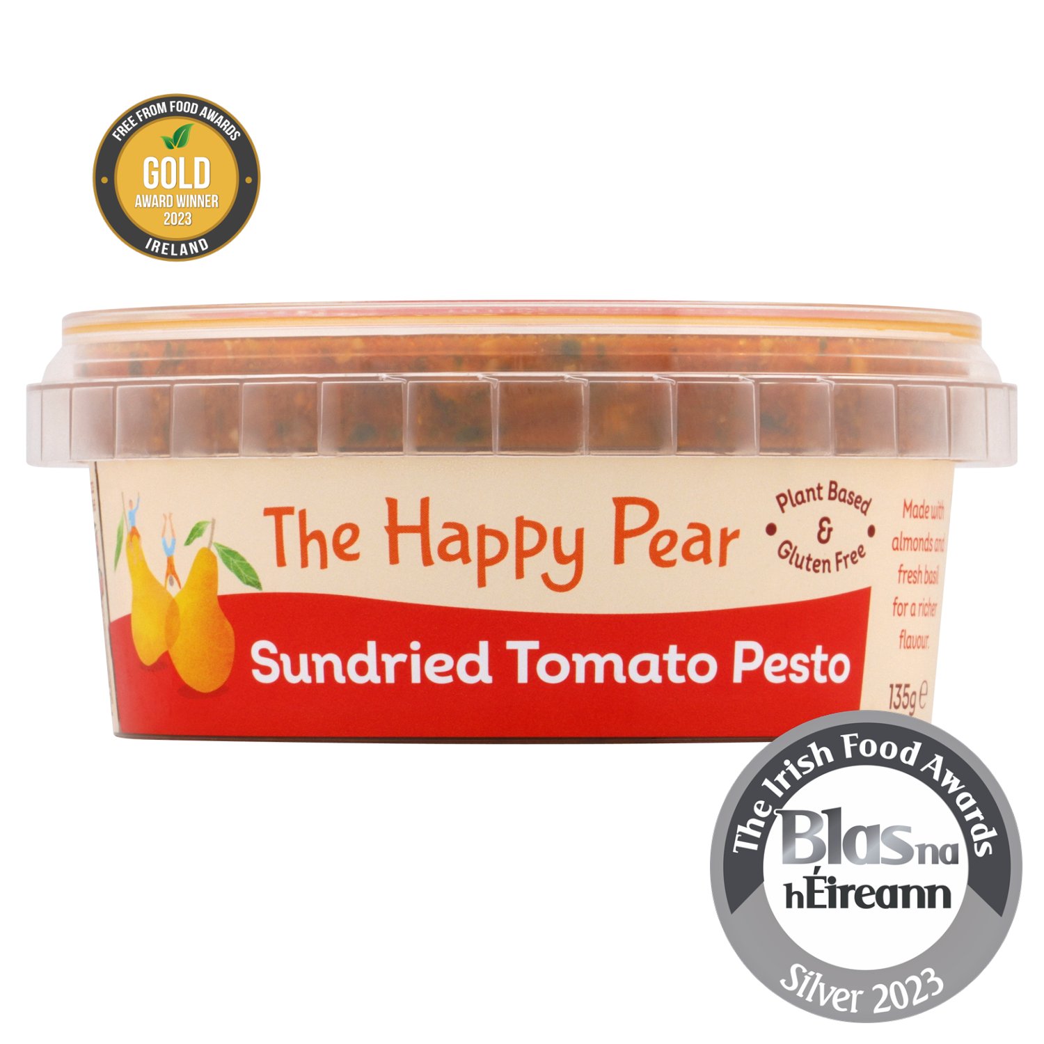 The Happy Pear Sundried Tomato Pesto (135 g) - Storefront EN