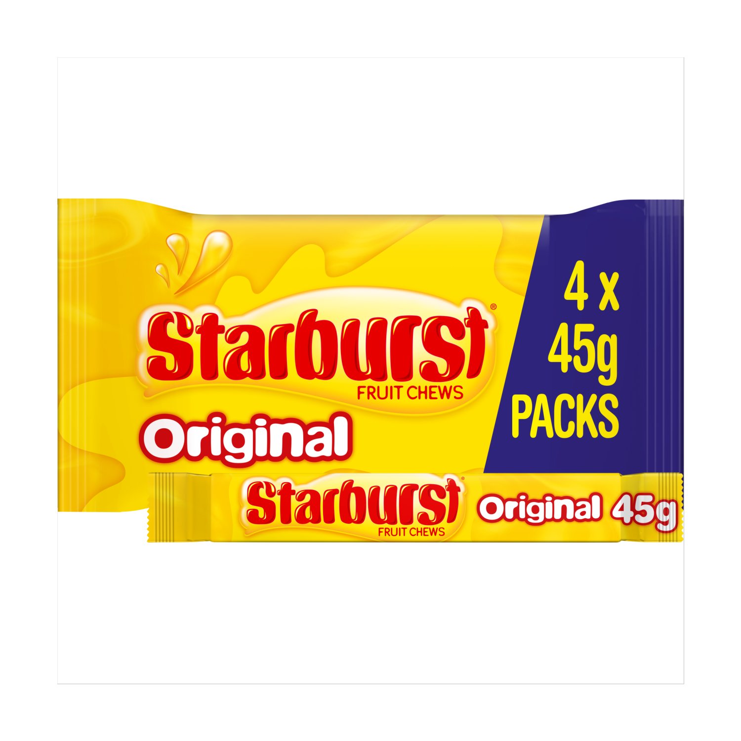 Starburst Fruit Chews Original 4 Pack (135.3 g) - Storefront EN