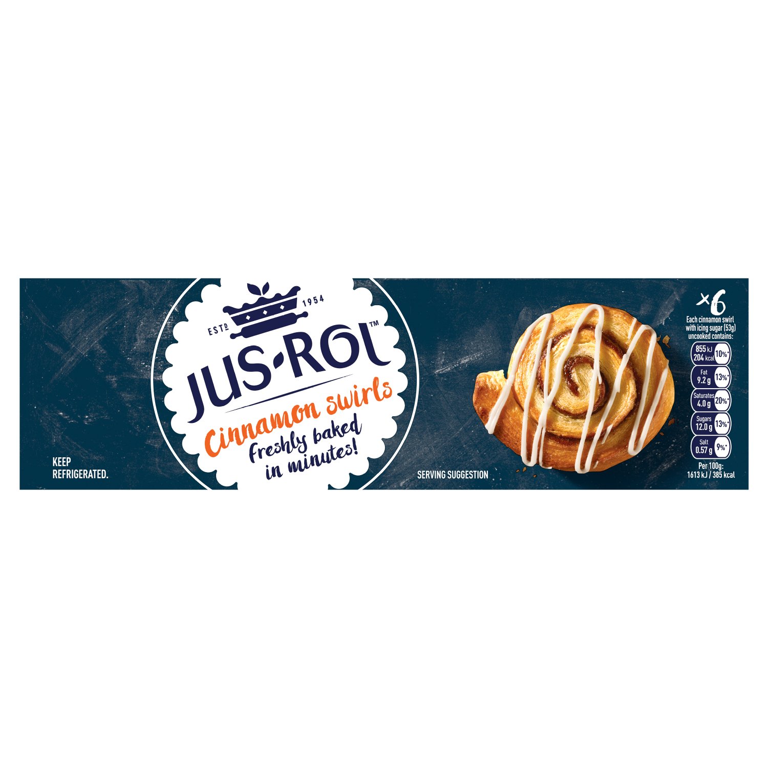 Jus-Rol Cinnamon Swirls (320 g) - Storefront EN