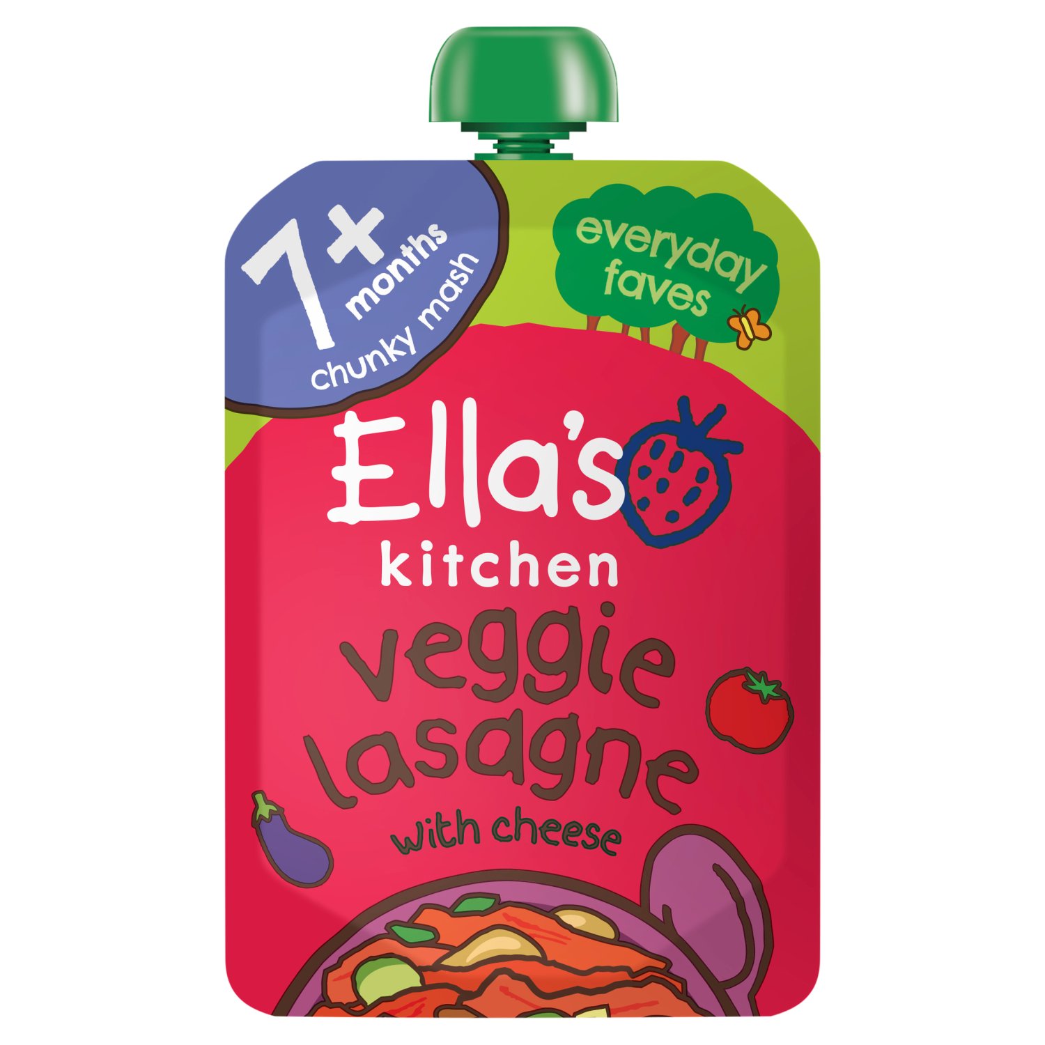Ella's Kitchen Veggie Lasagne 7+ Months (130 g) - Storefront EN