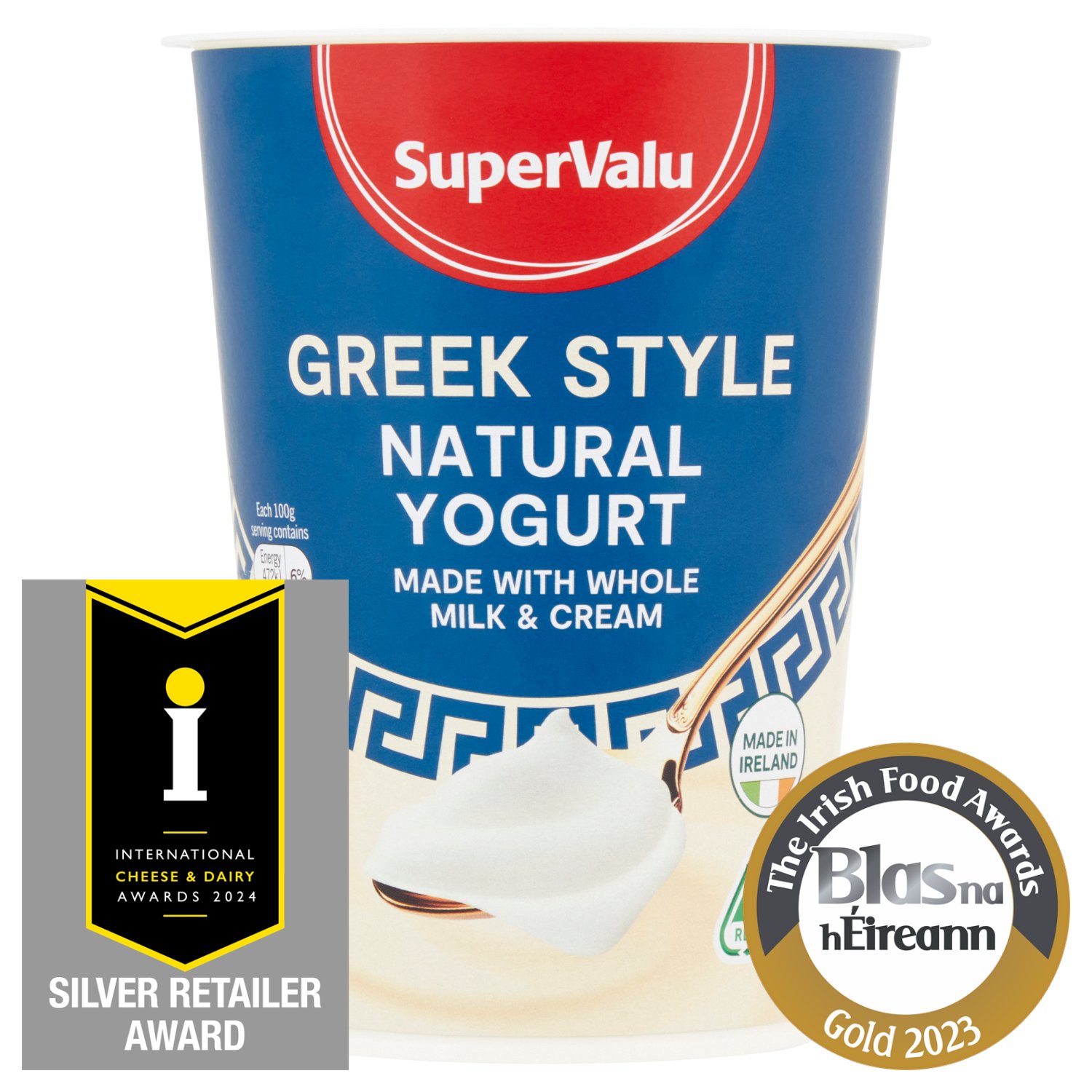 SuperValu Greek Style Natural Yogurt (500 g) - Storefront EN