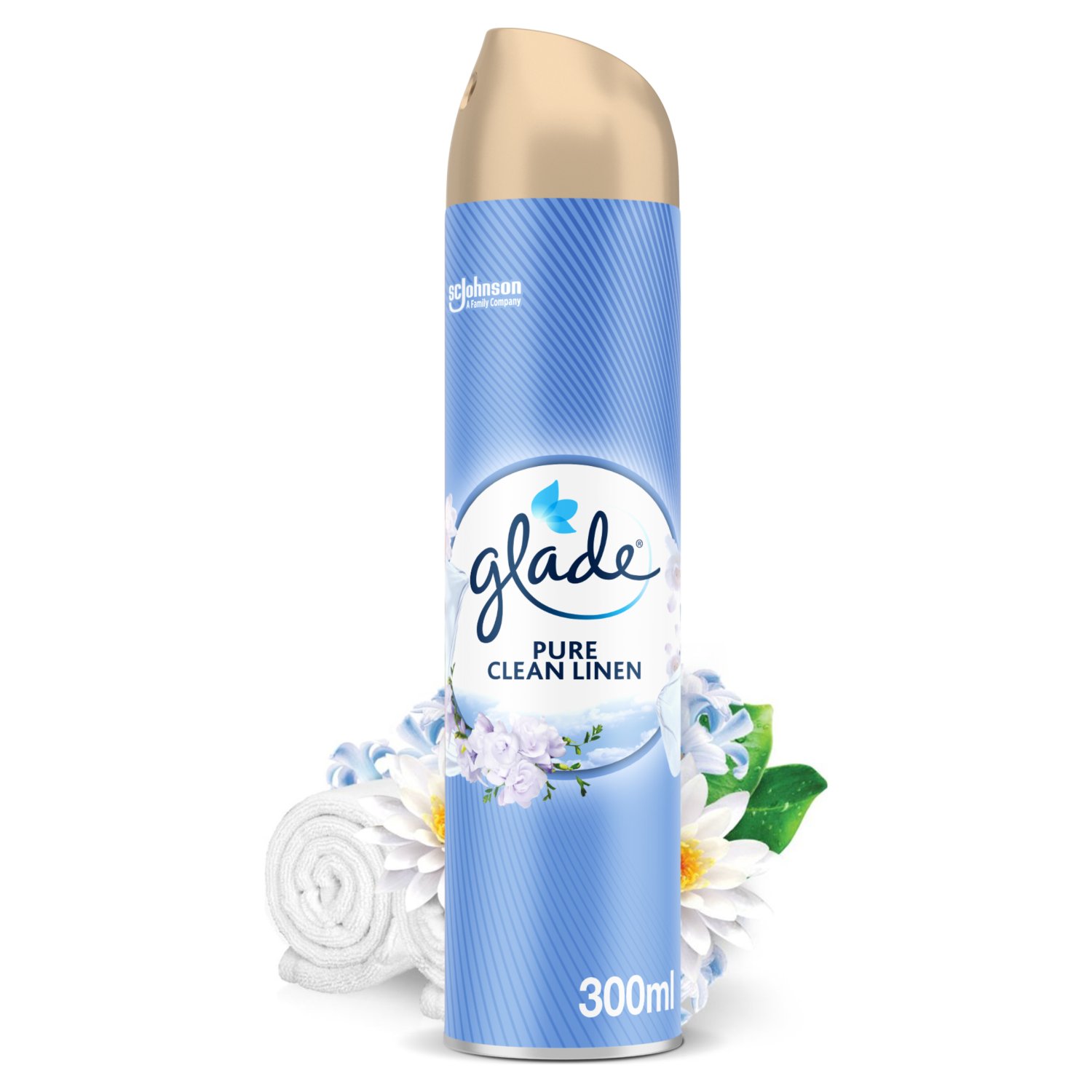 Glade Pure Clean Linen (300 ml) - Storefront EN