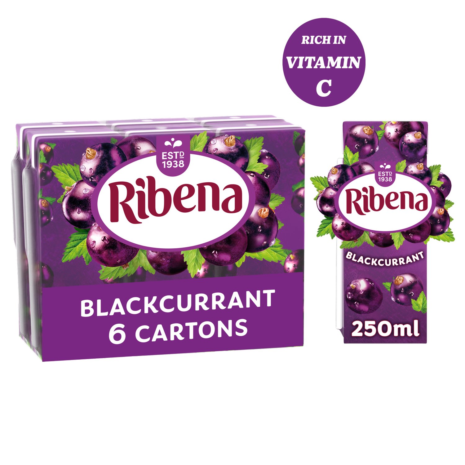 Ribena Blackcurrant (250 ml) - Storefront EN
