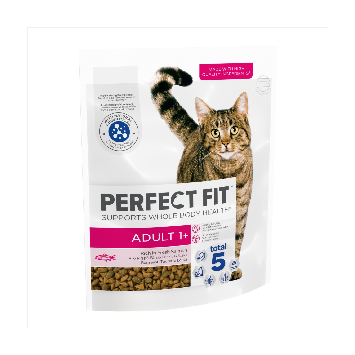 Perfect Fit Rich in Salmon Cat Food (750 g) - Storefront EN