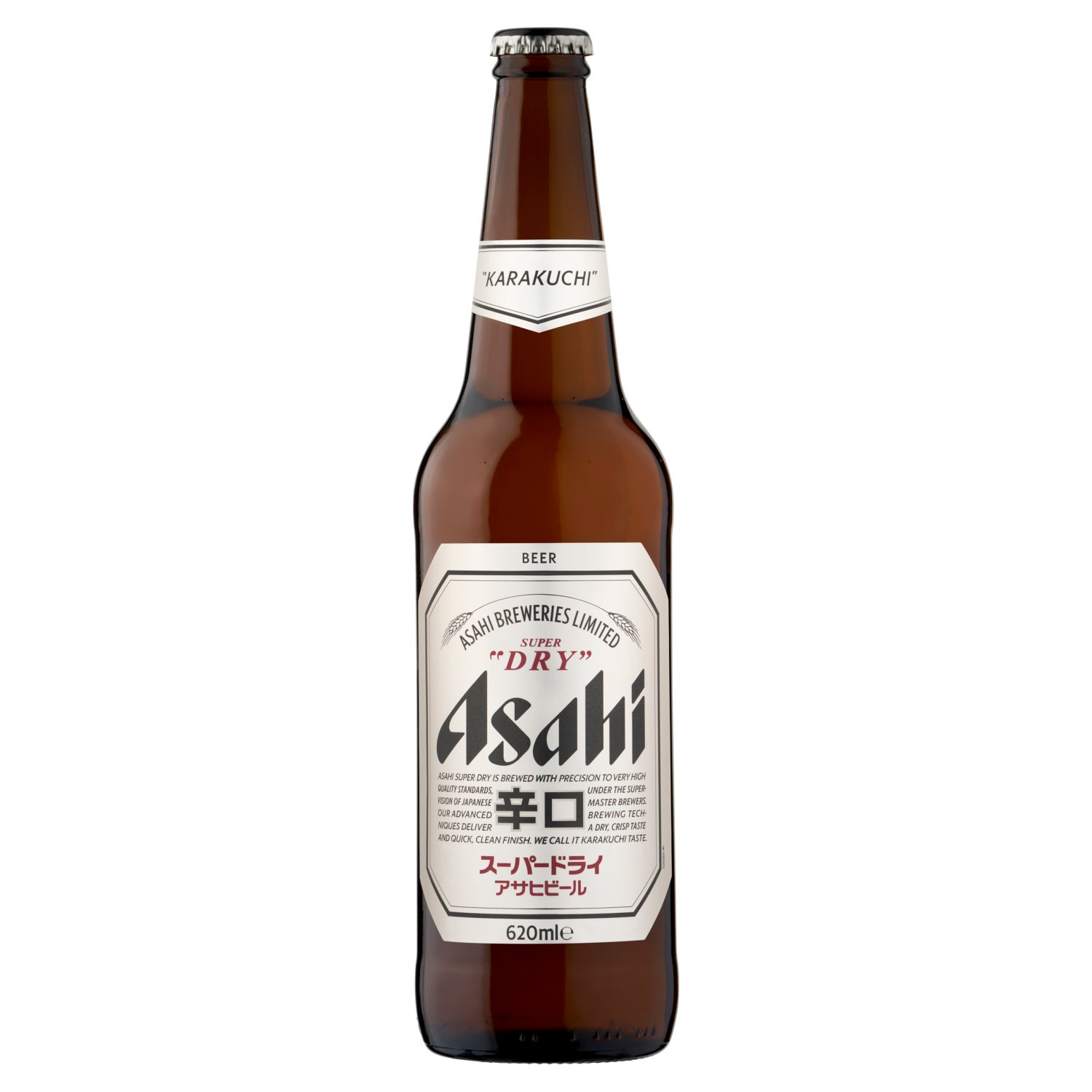 Asahi Super Dry Beer Bottle (620 ml) - Storefront EN