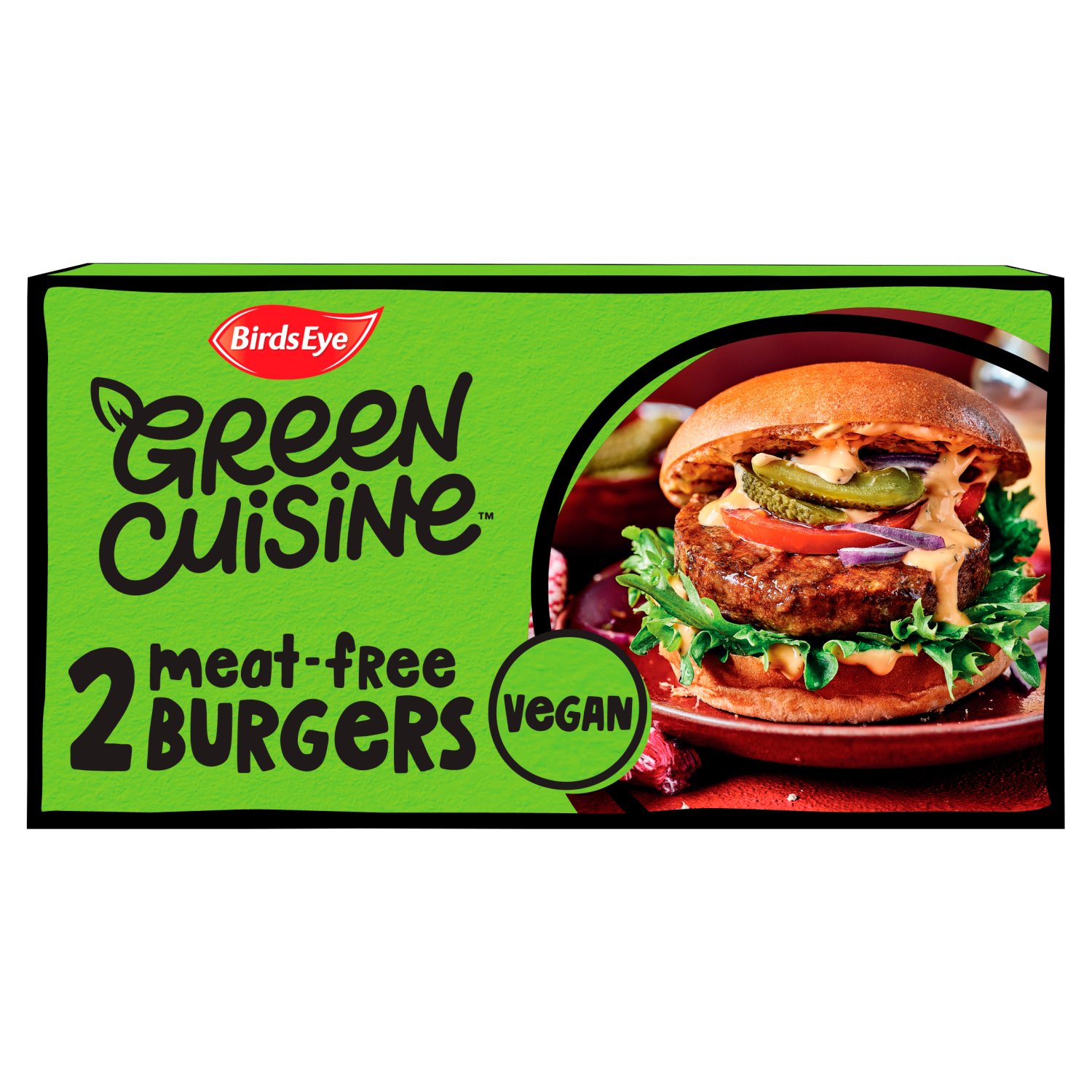 Birds Eye Green Cuisine Meat Free Burgers 2 Pack (200 g) - Storefront EN