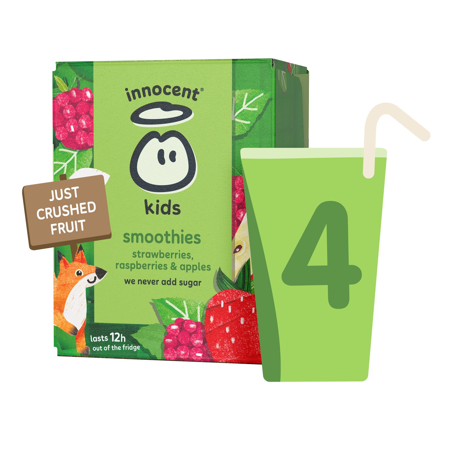 Innocent Strawberry And Raspberry Kids (600 ml) - Storefront EN