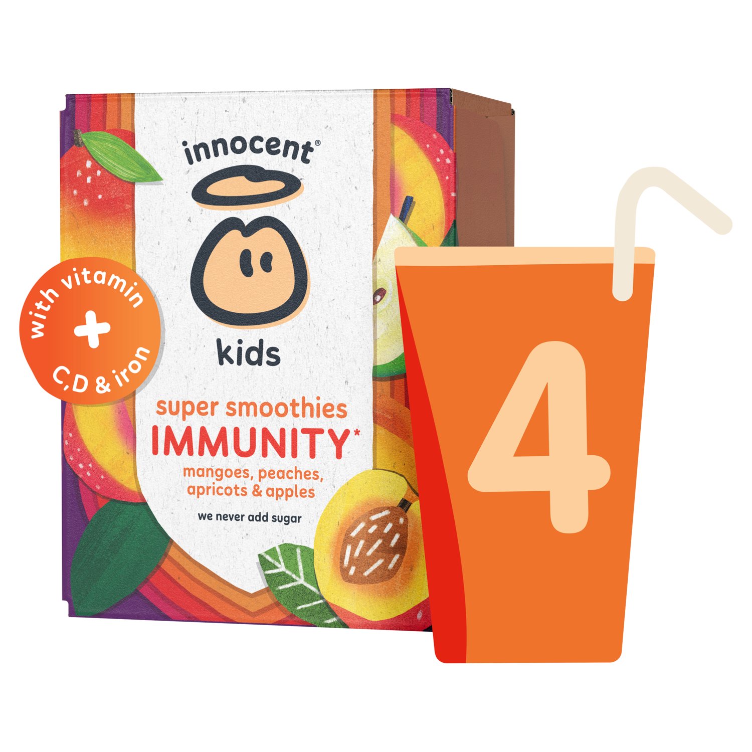 Innocent Kids Super Smoothie Mango Fandango (600 ml) - Storefront EN
