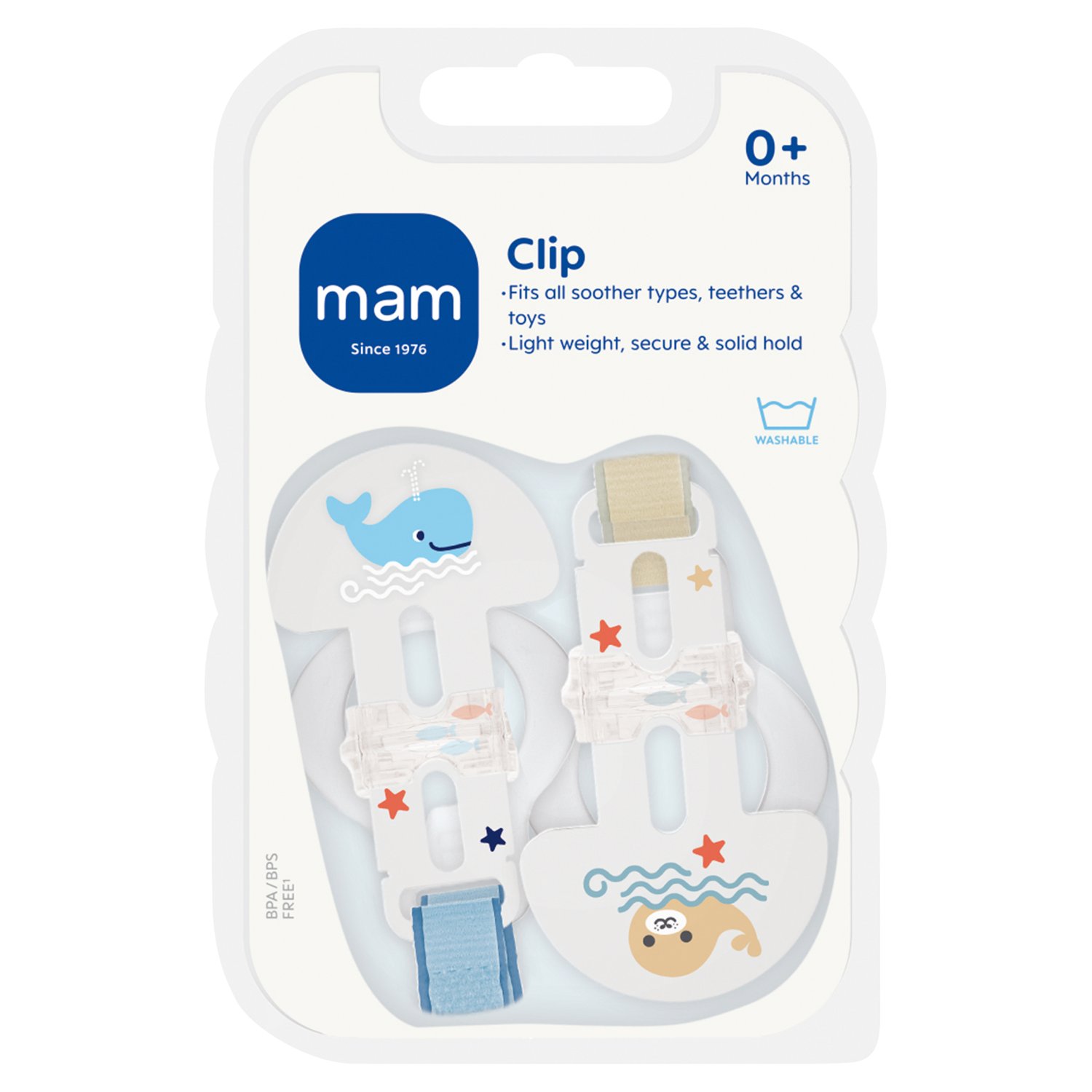 MAM Clip Double Set 0+ Months (1 Piece) - Storefront EN
