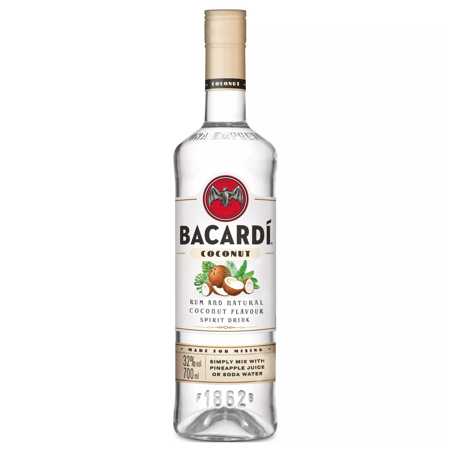 Bacardí Coconut Rum (70 cl) - Storefront EN