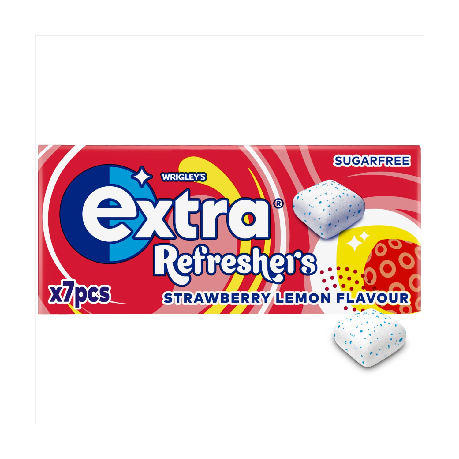 Wrigley's Extra Refresher's Strawberry Lemon 7 Pieces (15 g ...