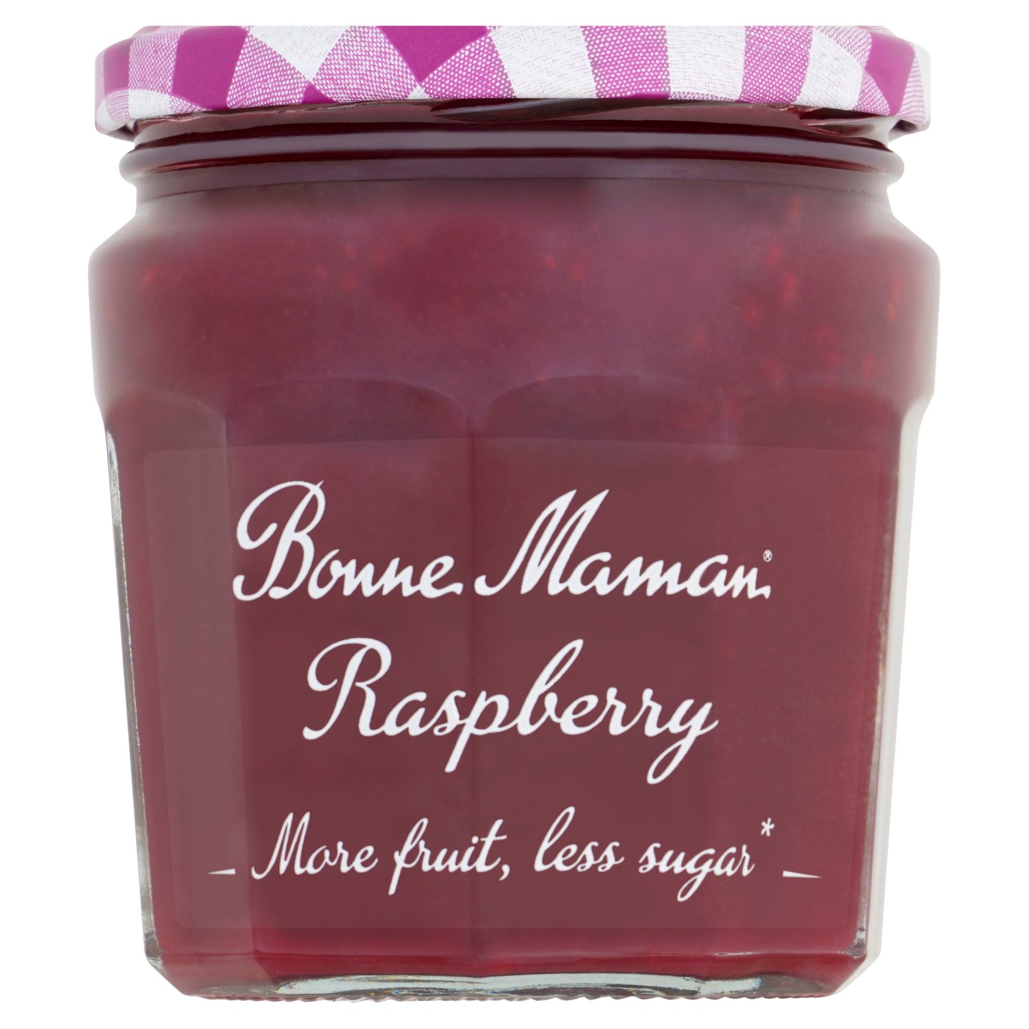 Bonne Maman Raspberry Intense Less Sugar Jam (335 g) - Storefront EN
