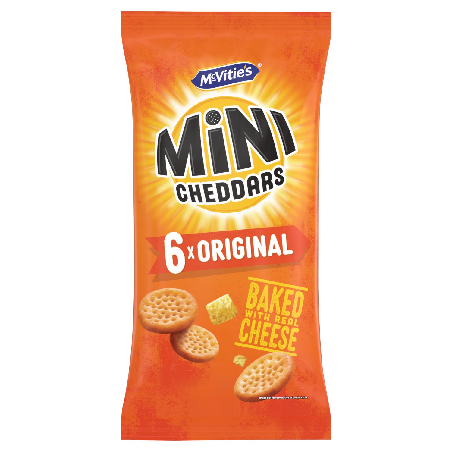 McVitie's Mini Cheddars Original Crackers 6 Pack (23 g) - Storefront EN