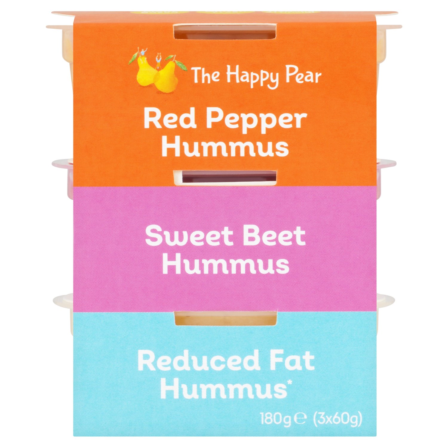 The Happy Pear Hummus Triple Dip (180 g) - Storefront EN
