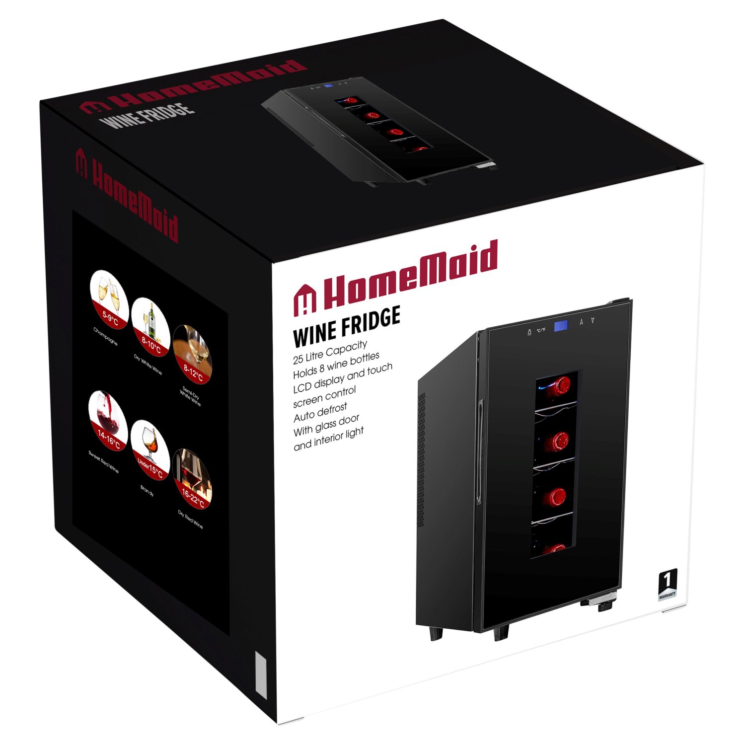 Homemaid Drinks / Wine Fridge (1 Piece) - Storefront EN