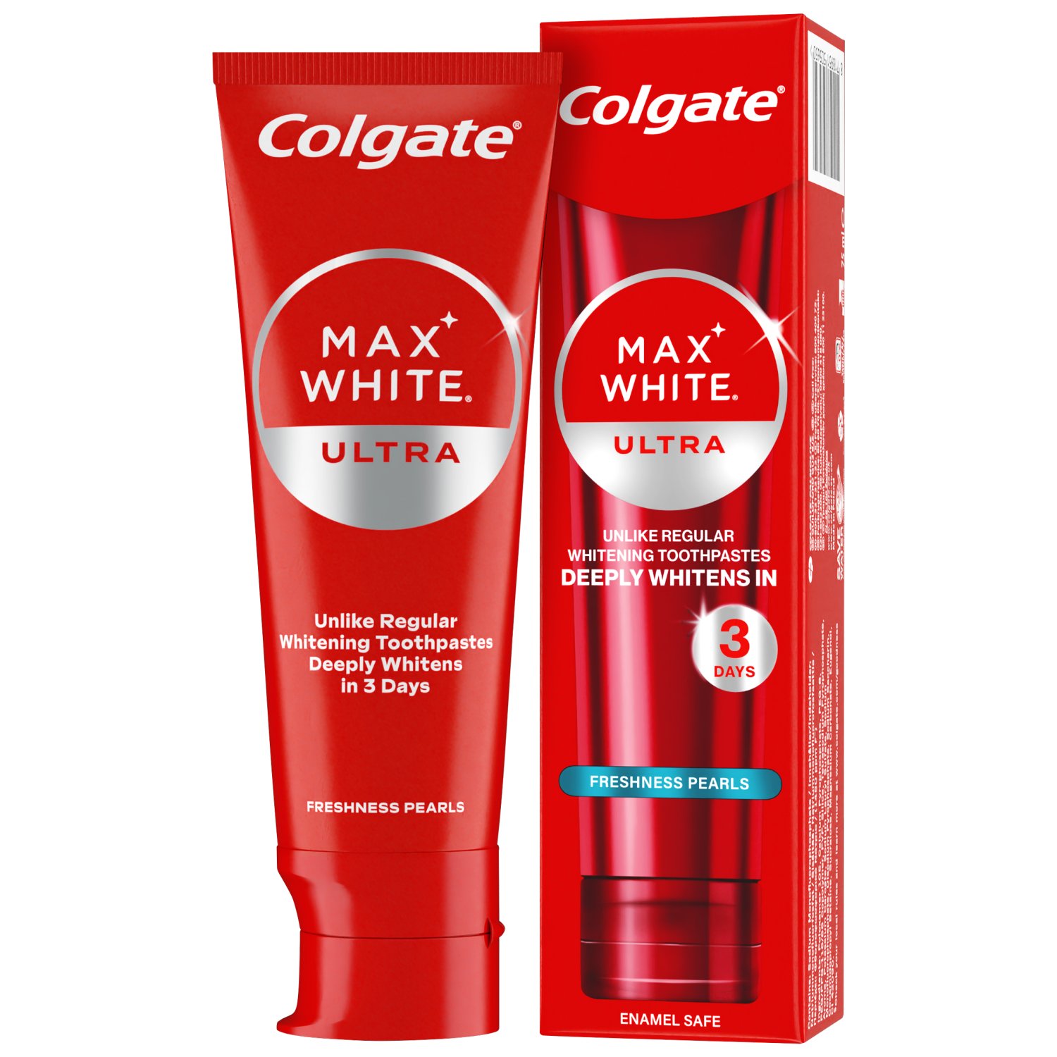 Colgate Max White Ultra Fresh Pearls Whitening Toothpaste (75 ml ...