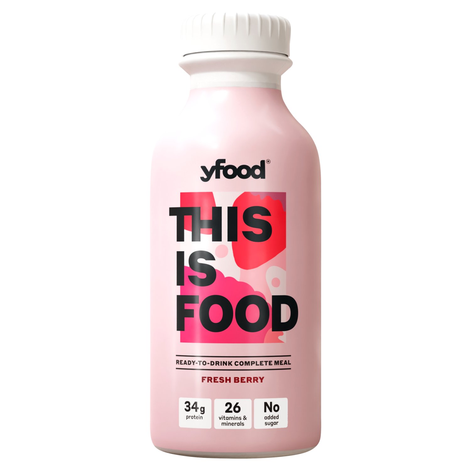 Yfood This Is Food Total Meal Drink Fresh Berry (500 ml) - Storefront EN