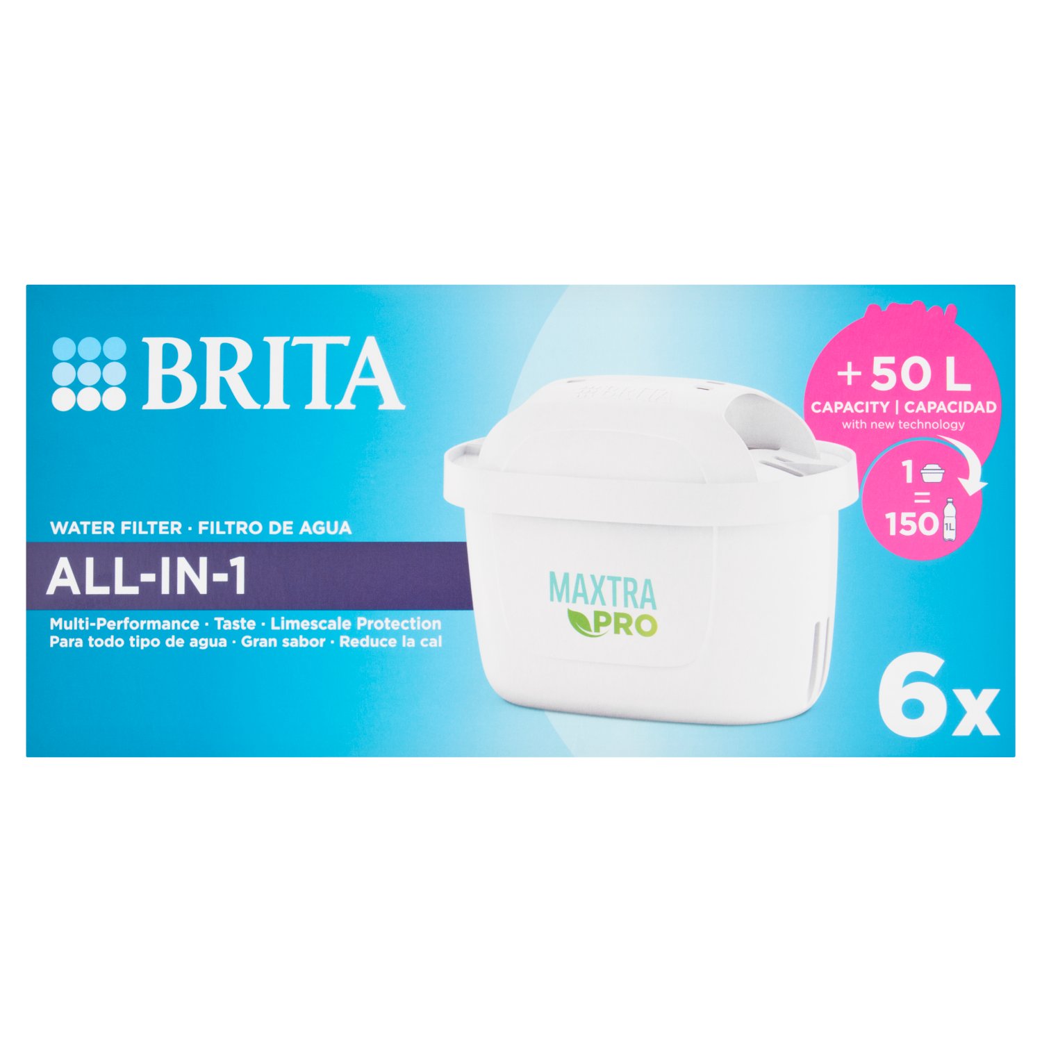 Brita Maxtra Pro All In One 6 Pack (1 Piece) - Storefront EN