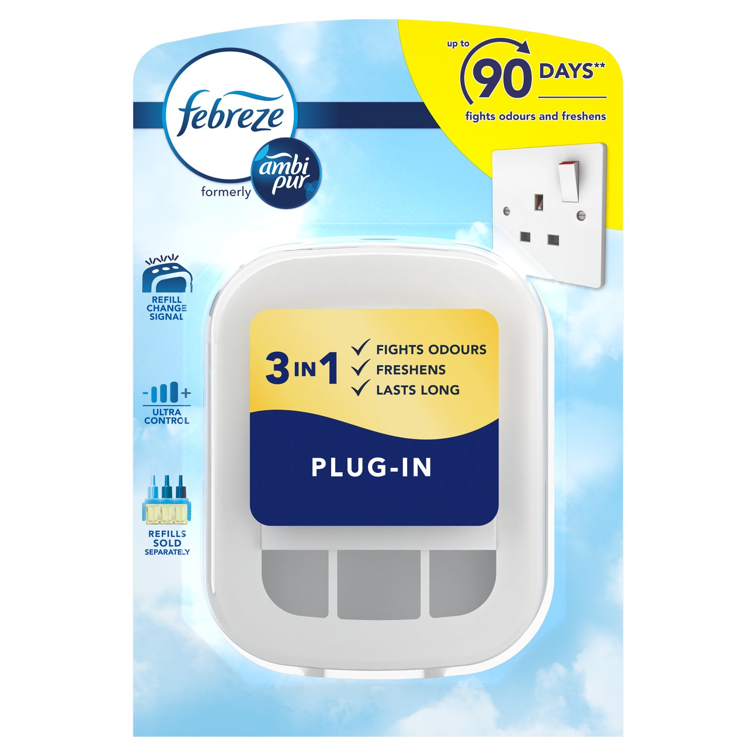 Febreze 3in1 Plug In Starter Kit (1 Piece) - Storefront EN