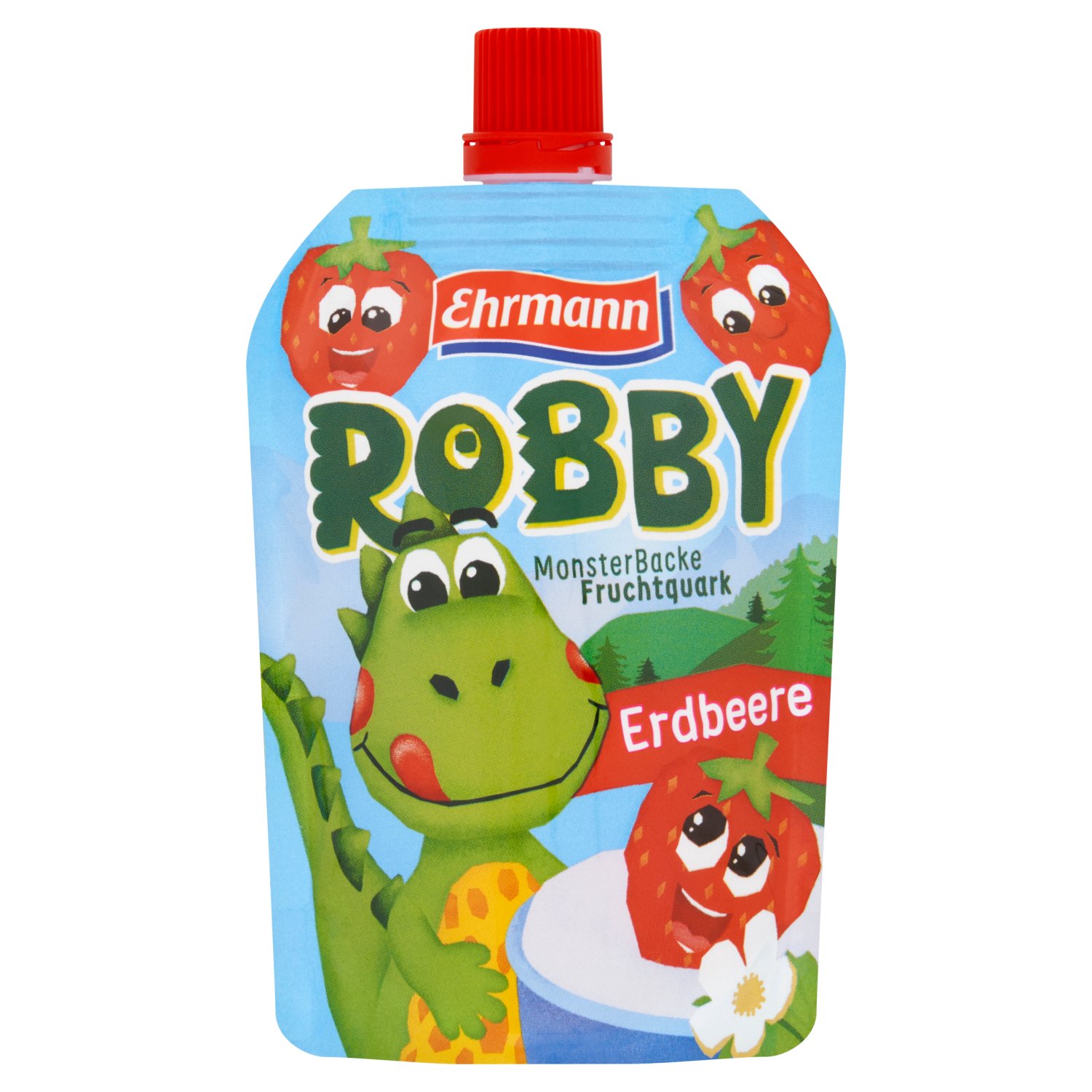 Ehrmann Robby Banane Fromage Frais Pouch (90 g) - Storefront EN