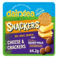 Dairylea Snackers Cheese & Crackers & Buttons (64.2 g) - Storefront EN