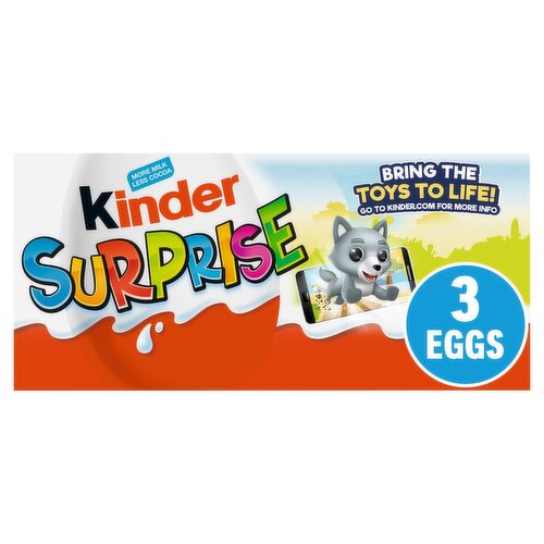 Kinder Chocolate Surprise 3 Pack (60 g) - Storefront EN