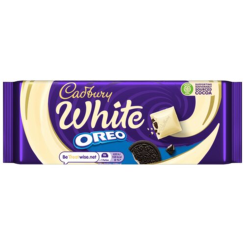 Cadbury White Oreo Chocolate Bar (120 g) - Storefront EN