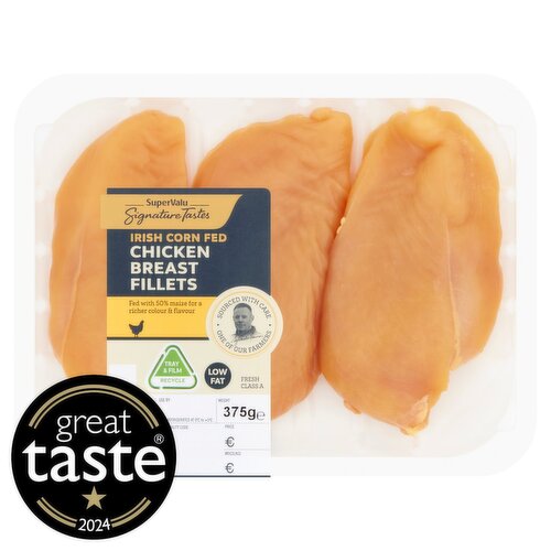 SuperValu Signature Tastes Irish Corn Fed Chicken Breast Fillets (375 g ...