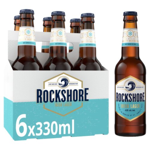Rockshore Lager Bottles 6 Pack (330 ml) - Storefront EN