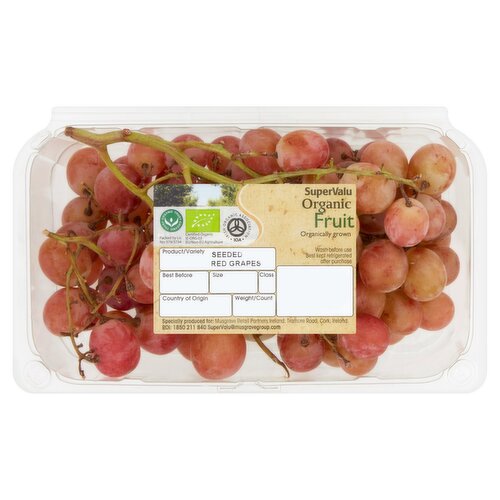 SuperValu Organic Red Grapes (400 g) - Storefront EN