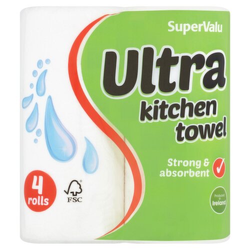 SuperValu Ultra Kitchen Towel (4 Roll) - Storefront EN