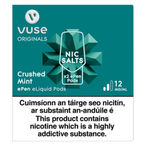 Vuse Epen 3 Crushed Mint vPro Caps 12mg (1 Piece) - Storefront EN