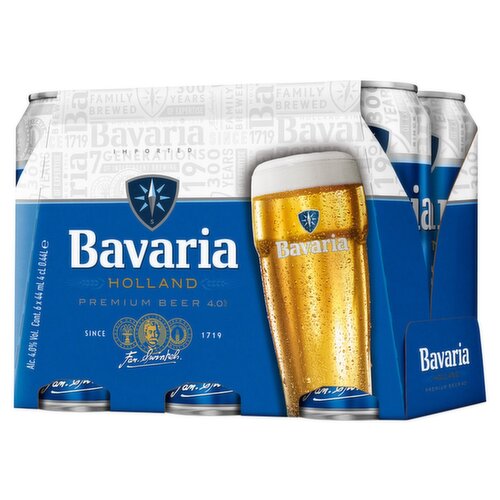 Bavaria Beer Can 6 Pack (440 ml) - Storefront EN