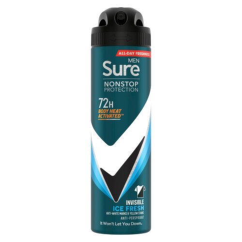 Sure For Men Antiperspirant Invisible Ice Nonstop (150 ml) - Storefront EN