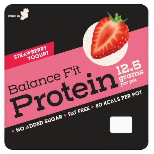 Balance Fit Strawberry Protein Yoghurt 4 Pack (500 g) - Storefront EN
