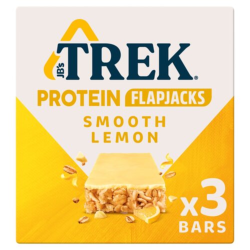 Trek Smooth Lemon Flapjacks (150 g) - Storefront EN